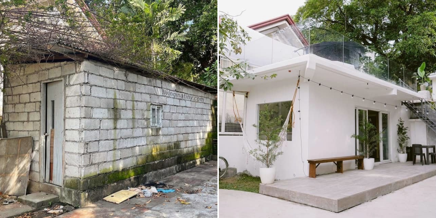 Transformation Of A Shabby-Looking Space Into A Tiny Home