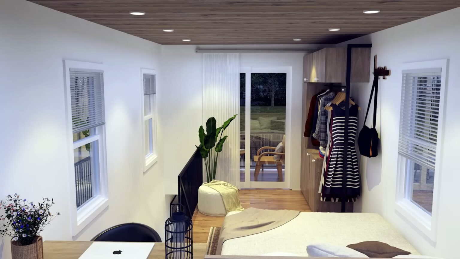 192 Sqft Two Storey Tiny House Design: 11 Million Views On YouTube