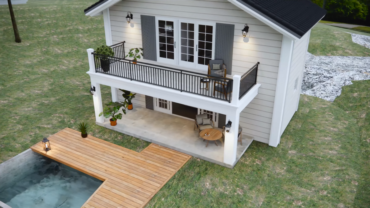 Luxurious And Captivating Two-Story Tiny House