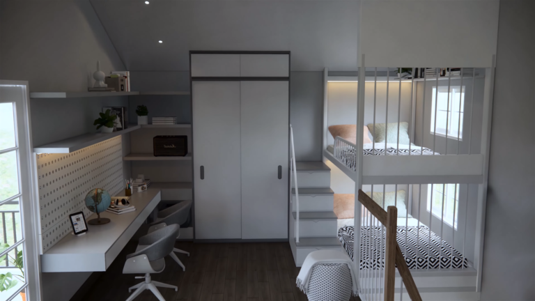 Luxurious And Captivating Two-Story Tiny House