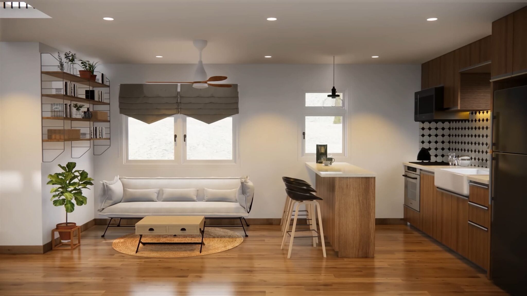 Two-Storey Tiny House Design: A Luxurious 300 Square Feet Abode