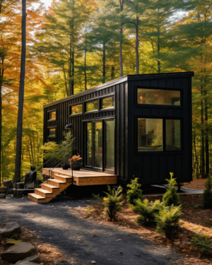 10 Striking Black Tiny Homes: The Pinnacle Of Modern Minimalism