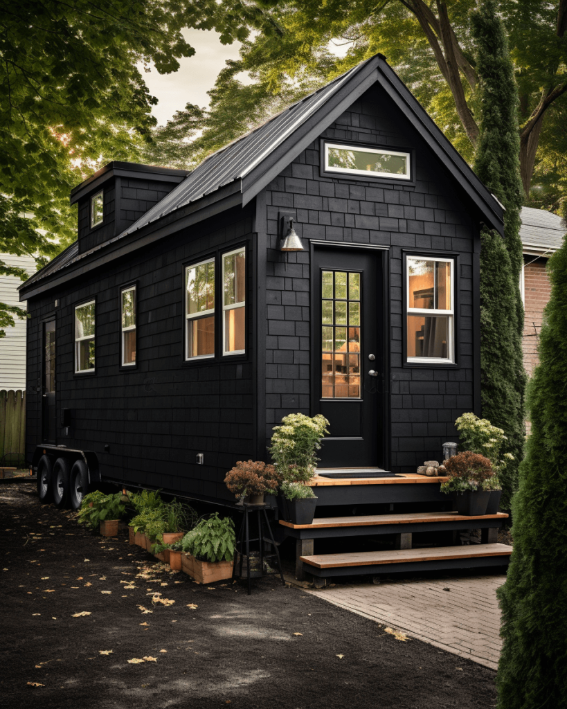 10 Striking Black Tiny Homes: The Pinnacle Of Modern Minimalism