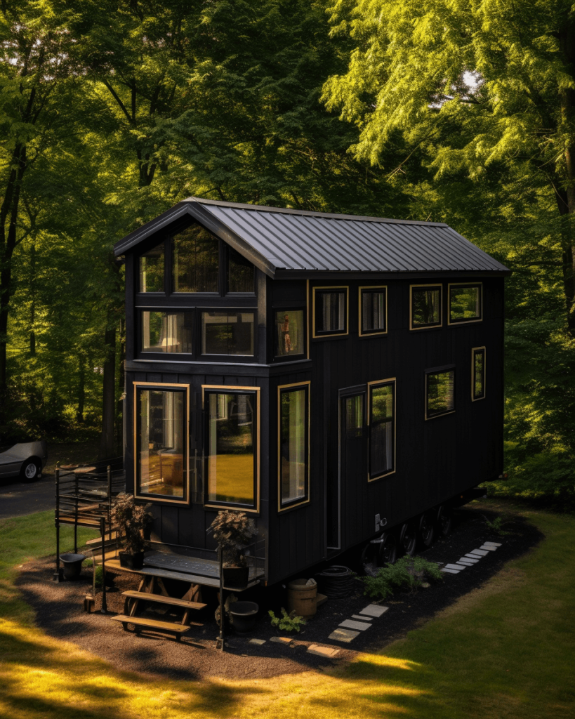 10 Striking Black Tiny Homes: The Pinnacle Of Modern Minimalism